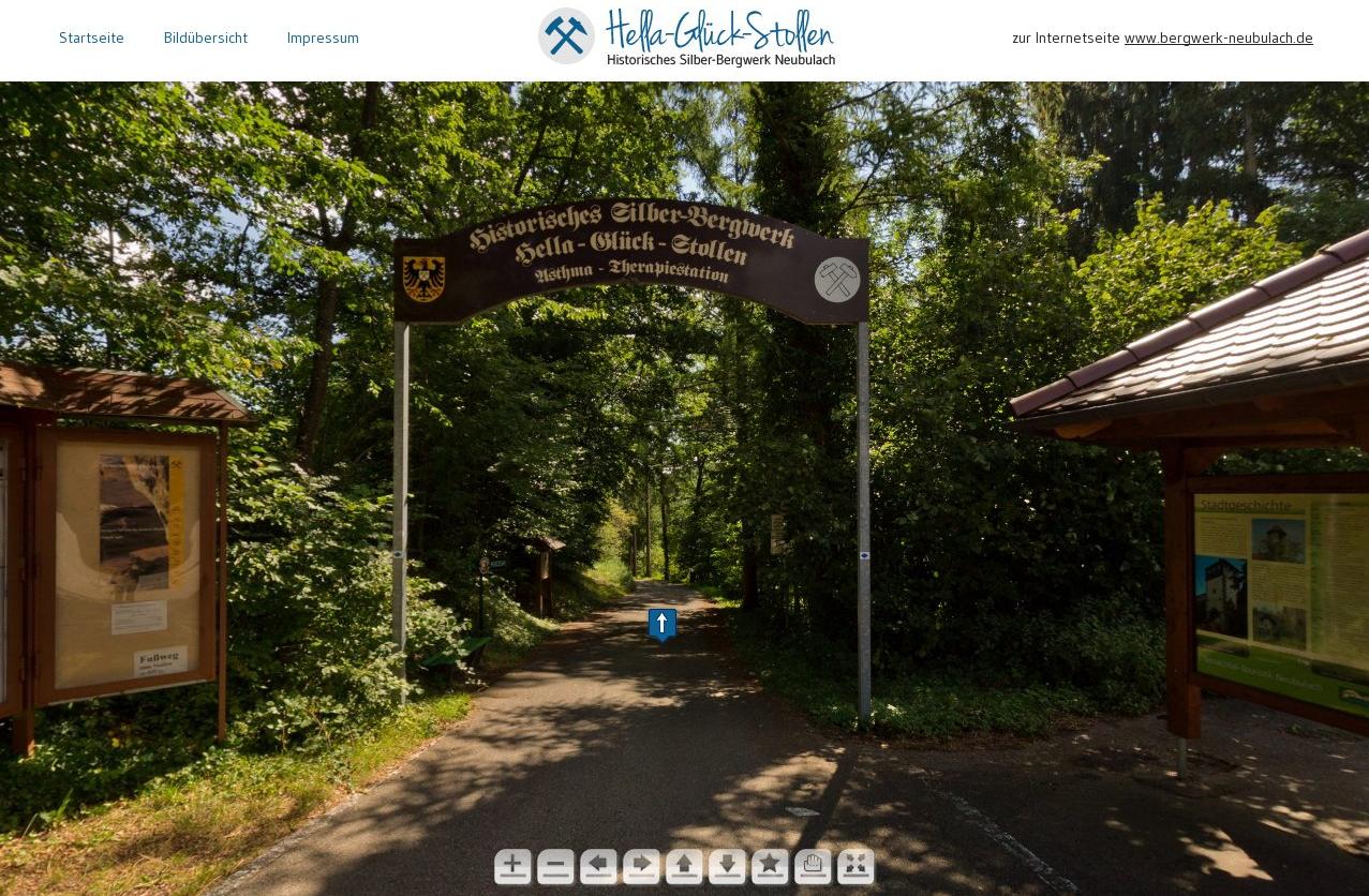 360° BILDER (RUNDUM) – Besucherbergwerke Neubulach – Kreis Calw